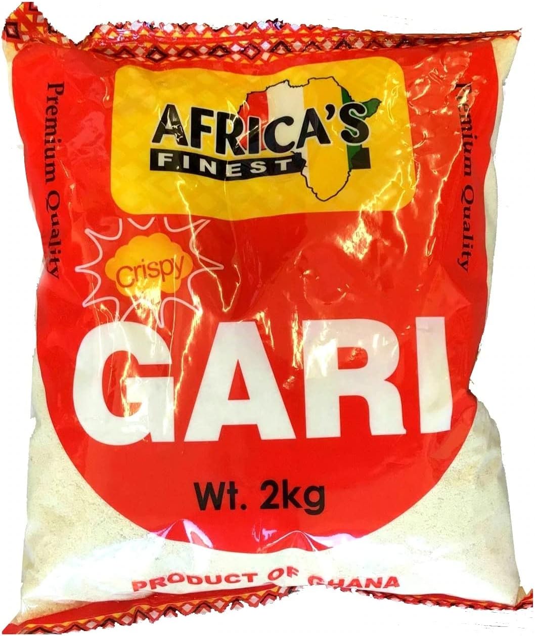 Africa's Finest Gari 2kg Box of 6 : Amazon.co.uk: Grocery