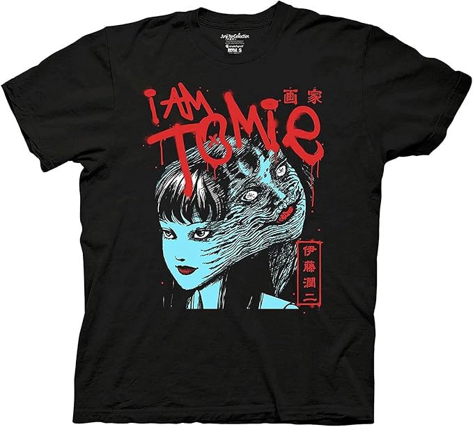 Amazon.com: Mens Junji Ito Tomie Shirt - I Am Tomie Kawakami Shirt ...