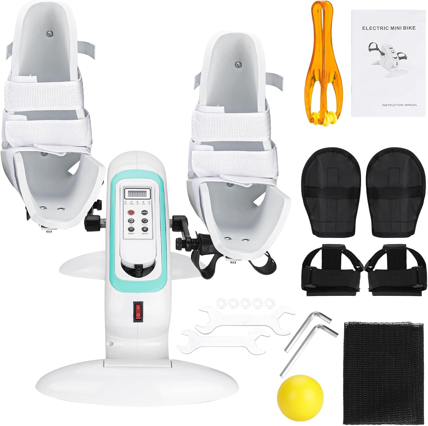 Motorized Pedal Exerciser Bike with Leg Support - Legxercise Pro ...