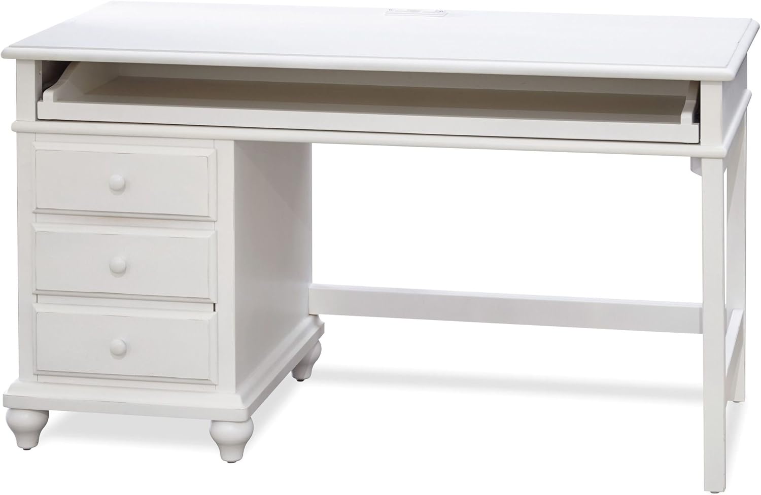 Amazon.com: Smartstuff Black and White Student Desk in White: Home ...