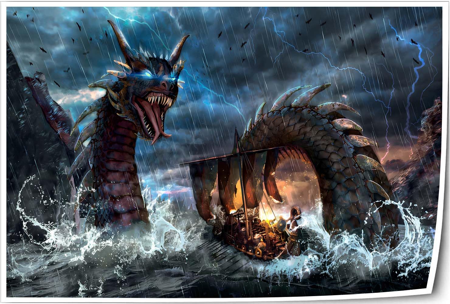 Jormungandr Drawing Jormungandr The Midgard Serpent