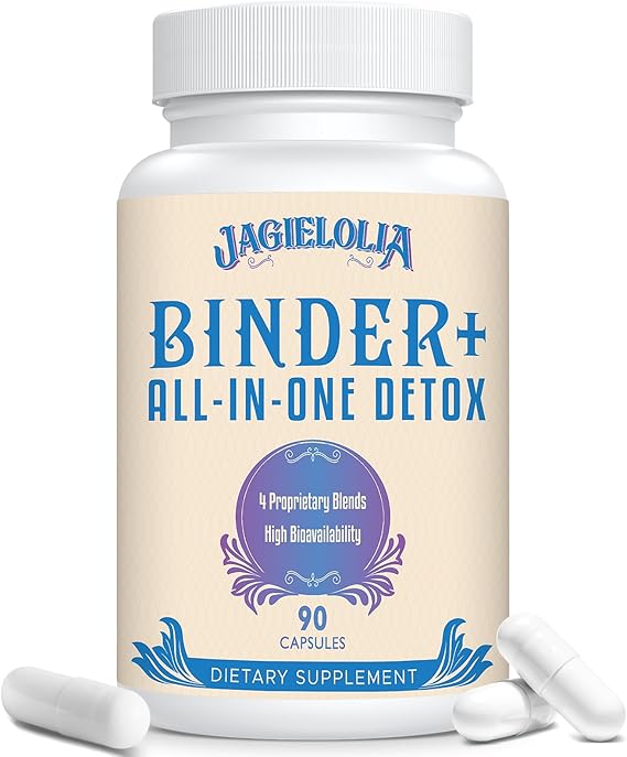 Amazon.com: Jagielolia All-in-One Detox Binder Supplement 1500 MG ...