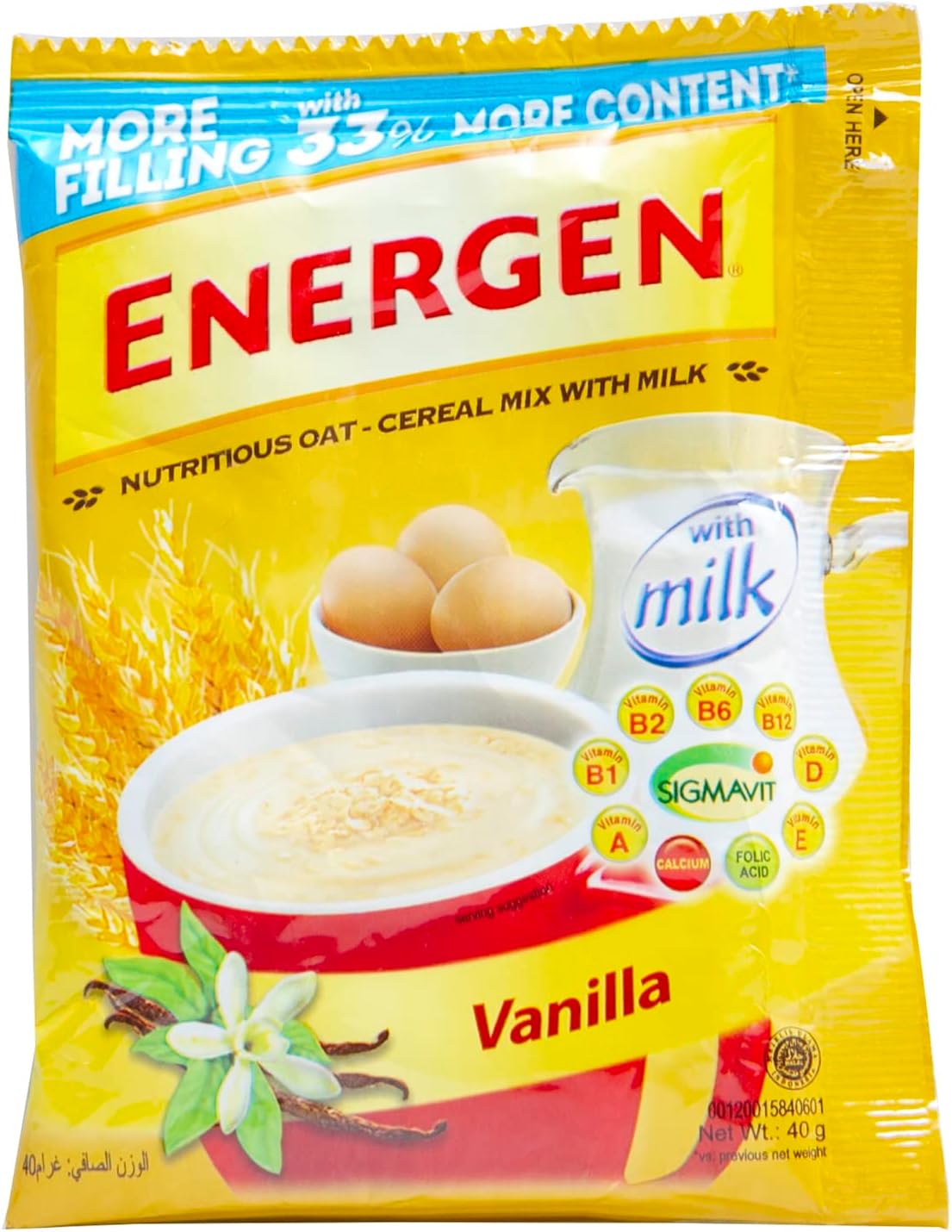 Energen Vanilla Cereal 30g: Buy Online at Best Price in UAE - Amazon.ae