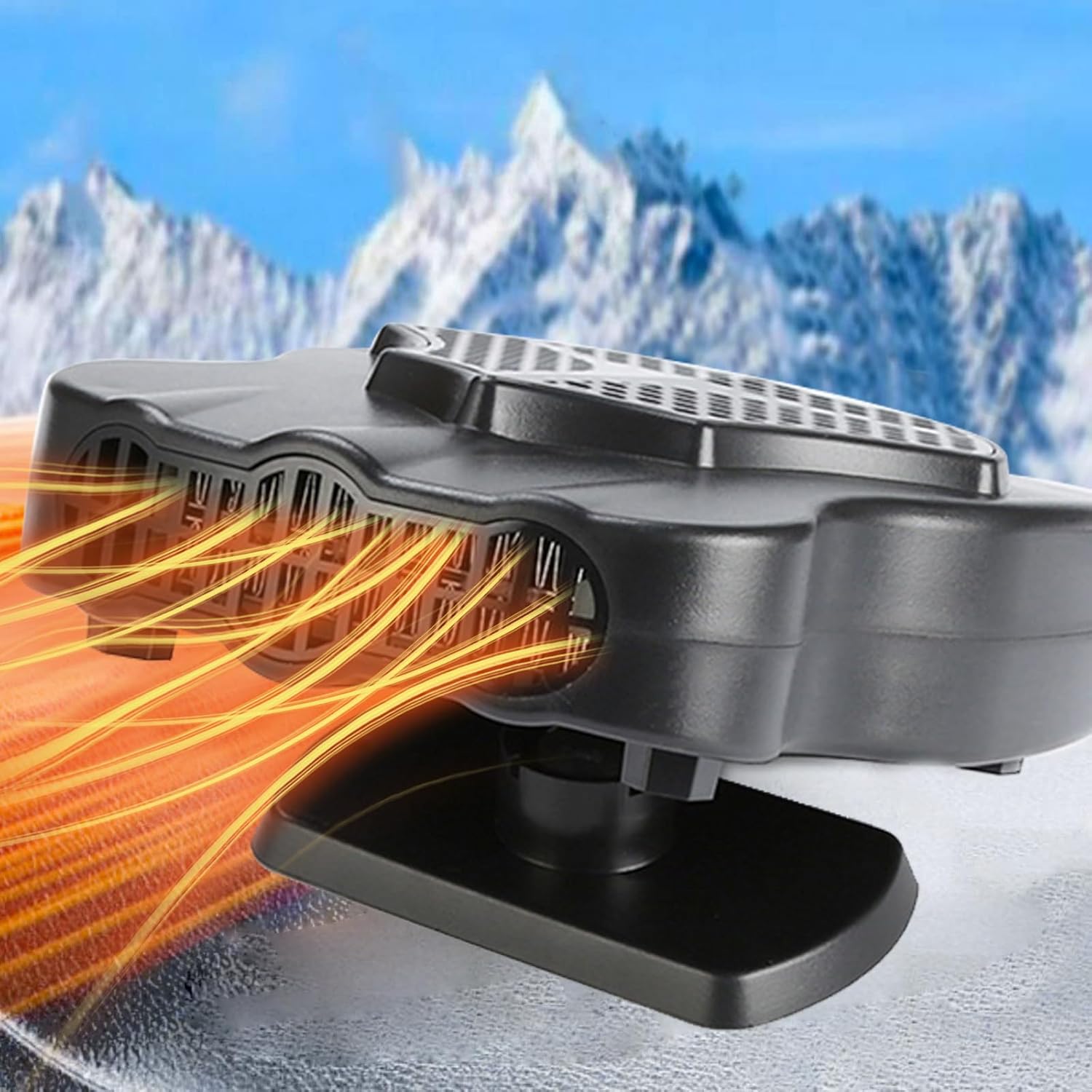 Car Heater Defogger，12V 150W Portable Car Windshield Defroster Demister ...