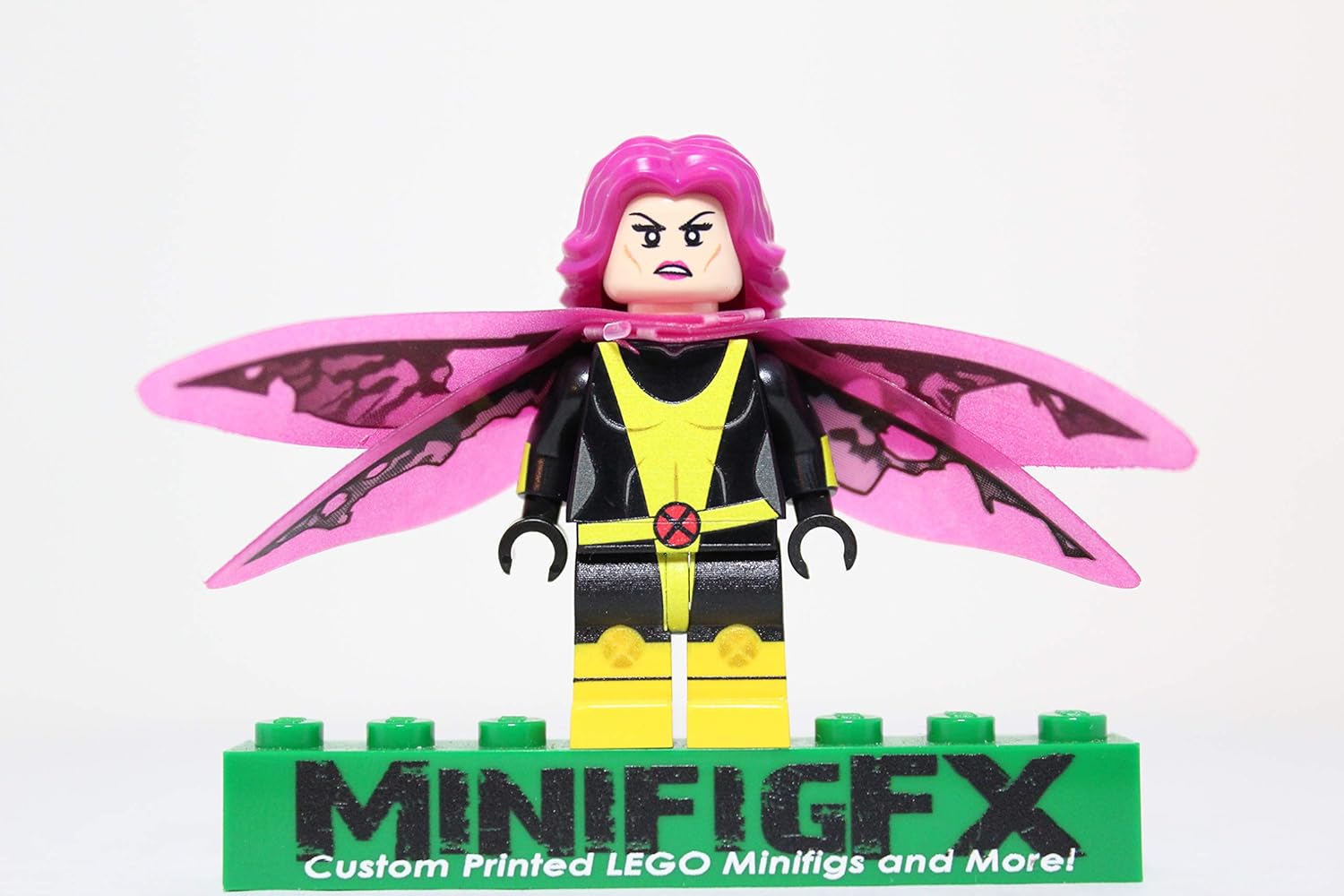 LEGO Custom Pixie Minifig Marvel Super Hero Megan Gwynn X-Men Mutant ...