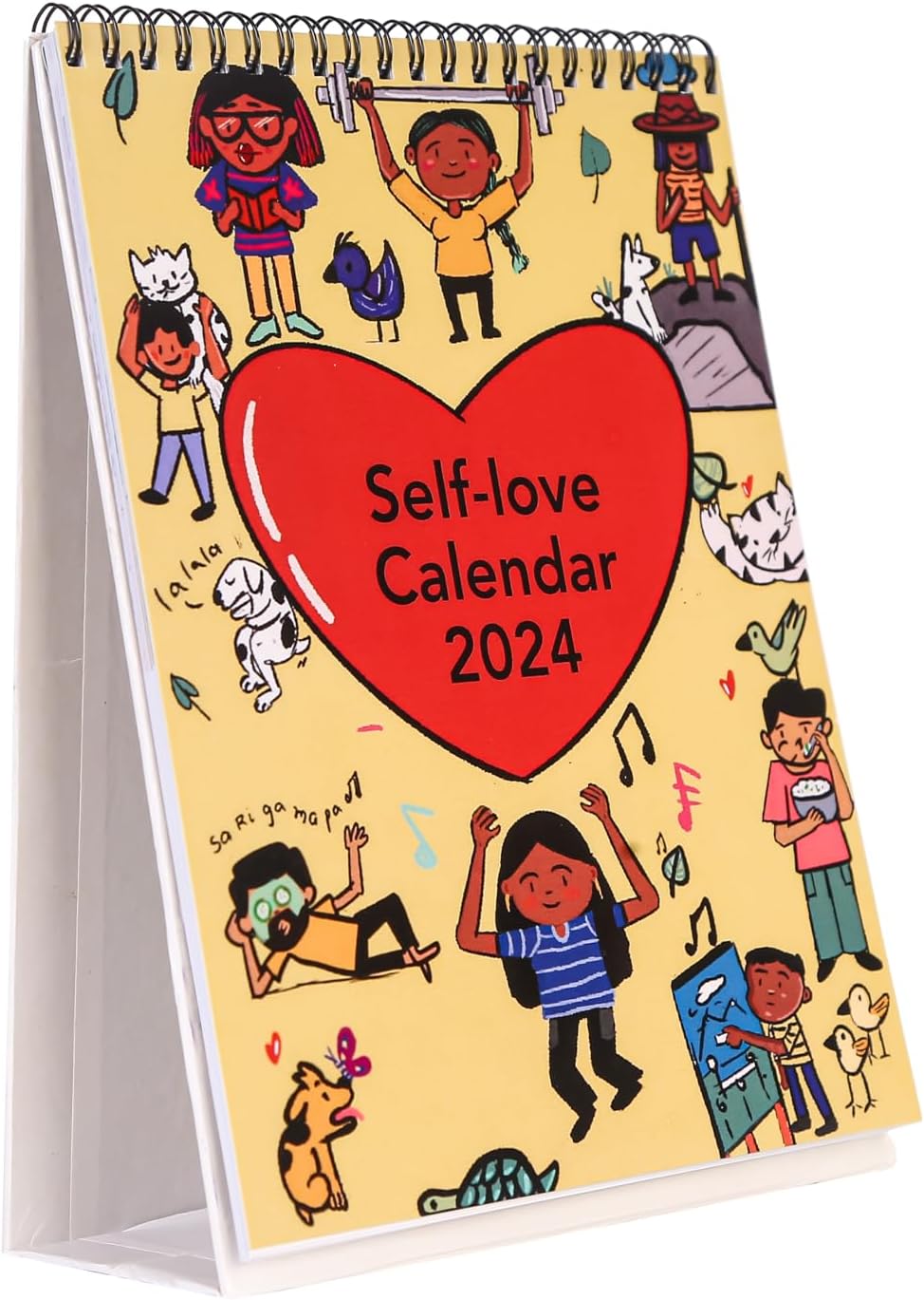 Self-love Desk Calendar 2024 | Desk Calendar| Gift for yourself and ...