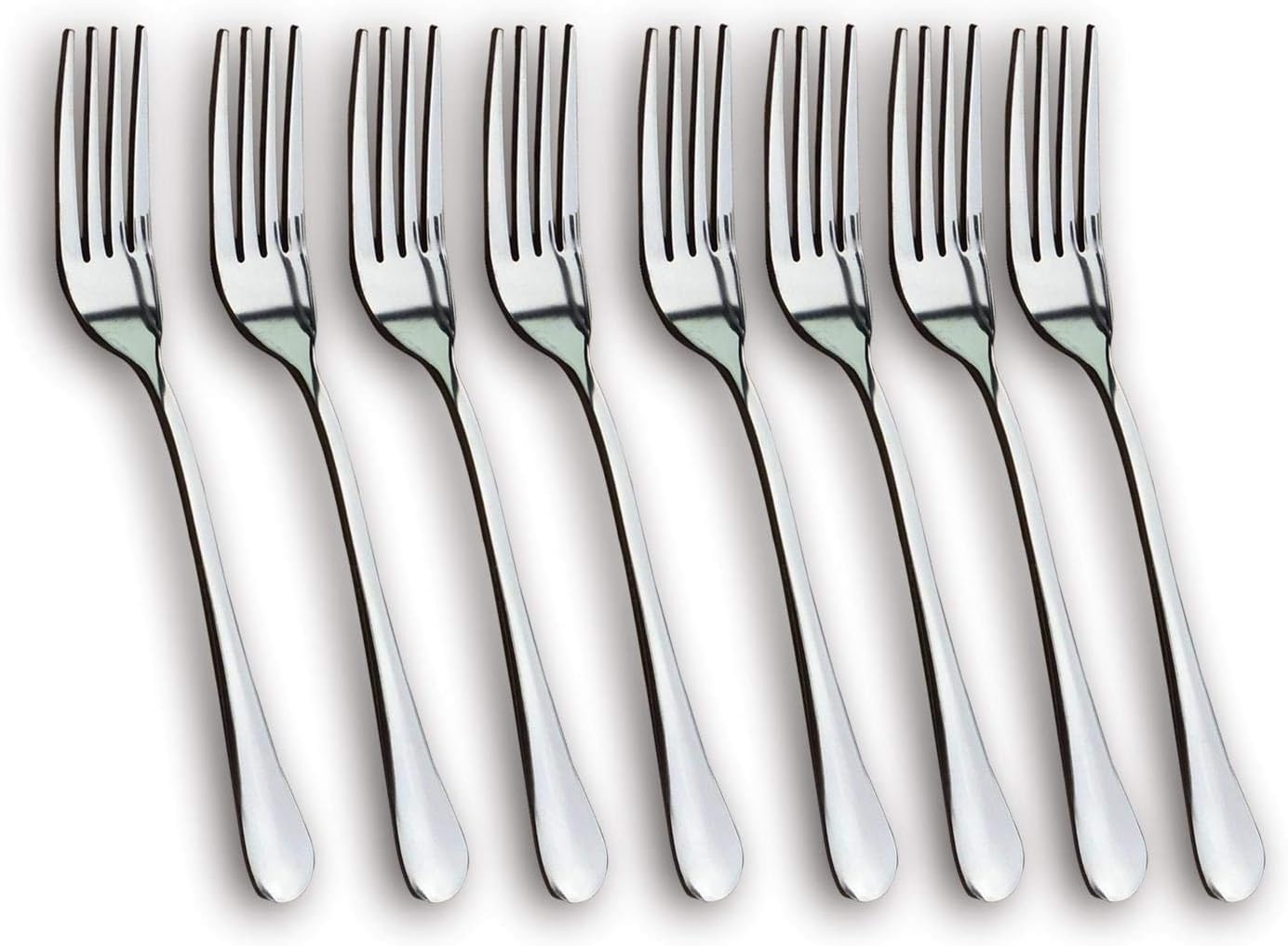 Amazon.com: Stainless Steel Dinner Fork 7.3 Inch (8 Pcs) : Home & Kitchen
