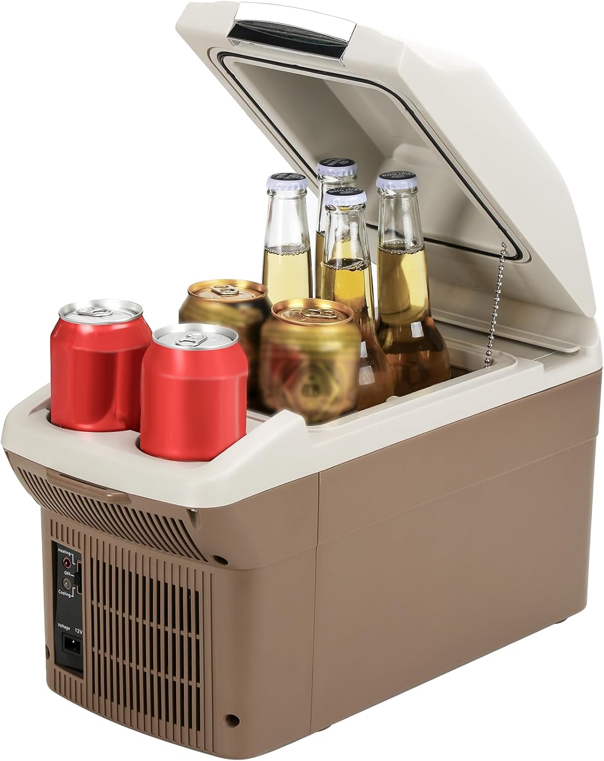 Amazon.com: ICEROVER 12V Portable Car Refrigerator Cooler/Warmer 8 ...