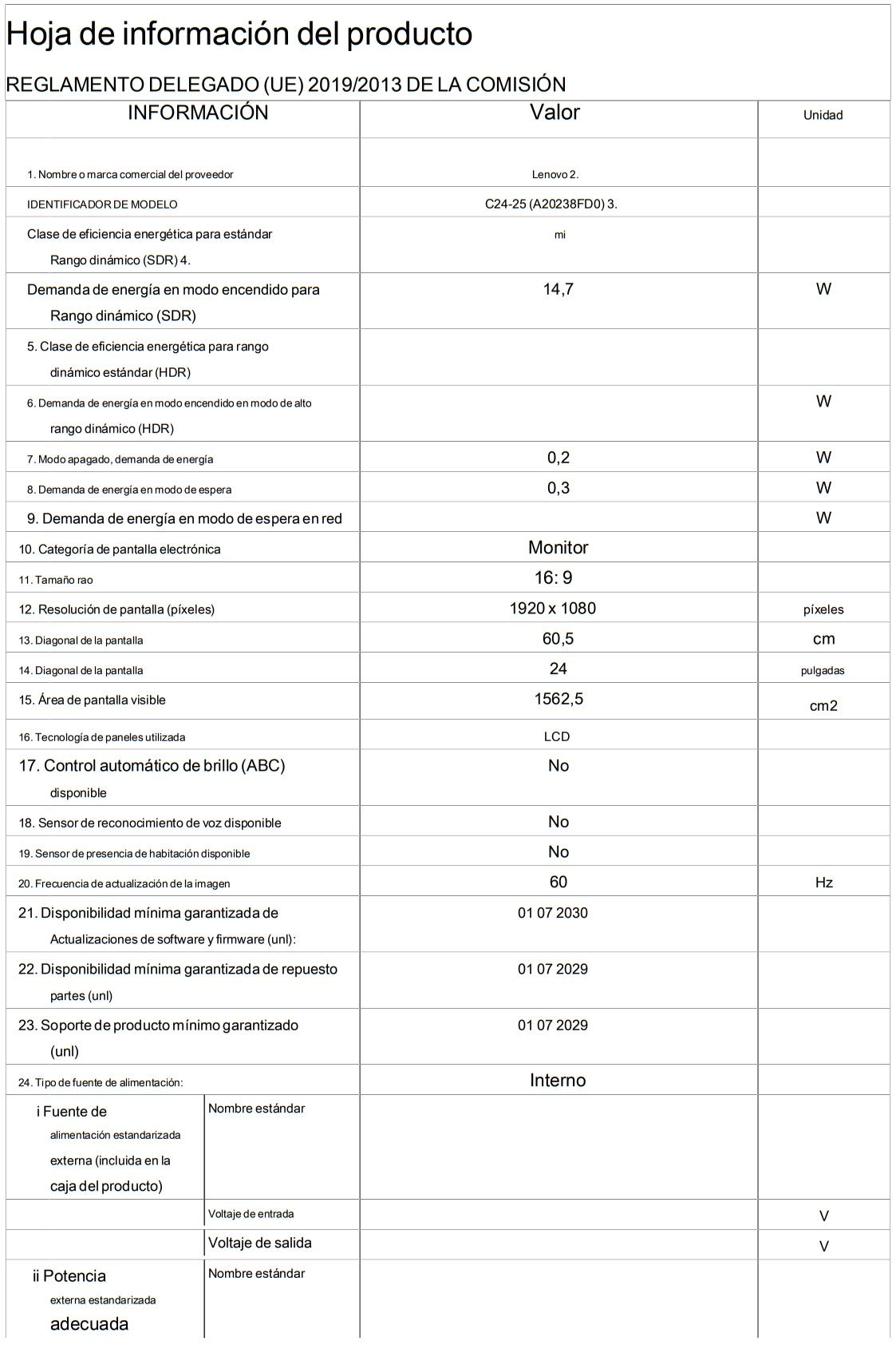 HUAWEI MateView SE B3-242H - Monitor de 23,8” FullHD(1920x1080,Panel ...
