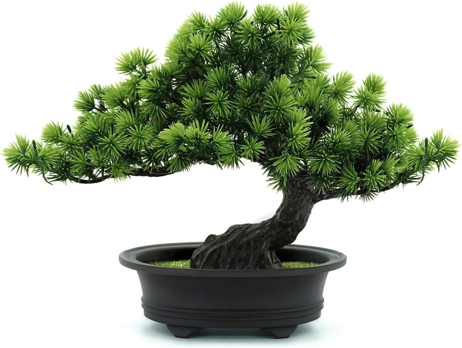 Amazon.com: Artificial Bonsai Tree Artificial Bonsai Fake Green Plants ...