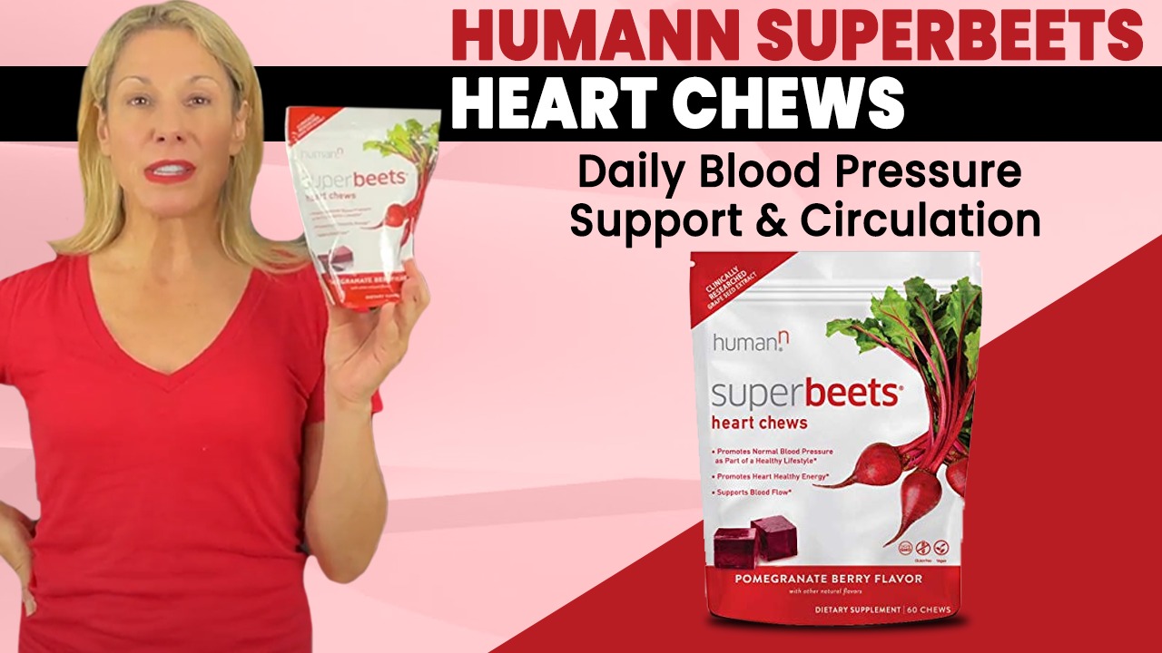 Watch HumanN SuperBeets Heart Chews for Blood Pressure Support on ...