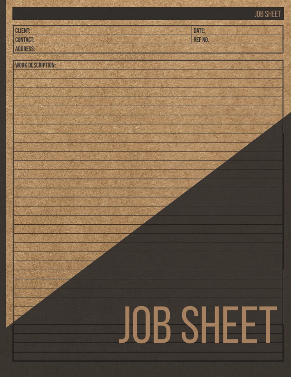 Job Sheet: Contractor Notebook, Project Site Visit Records ...