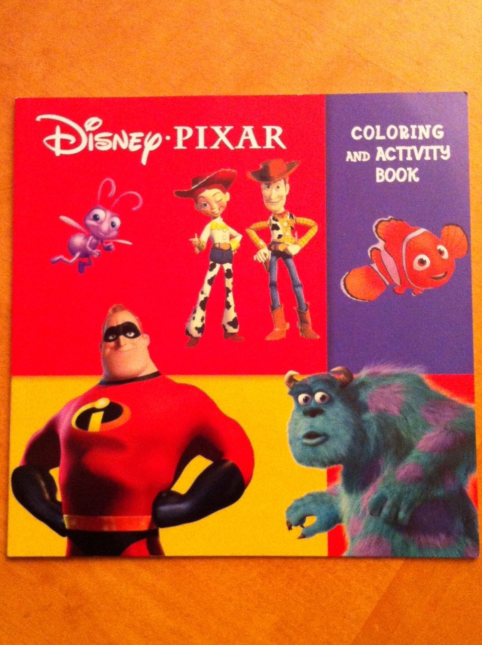 Disney's Pixar Coloring and Activity Book : Amazon.in: Books