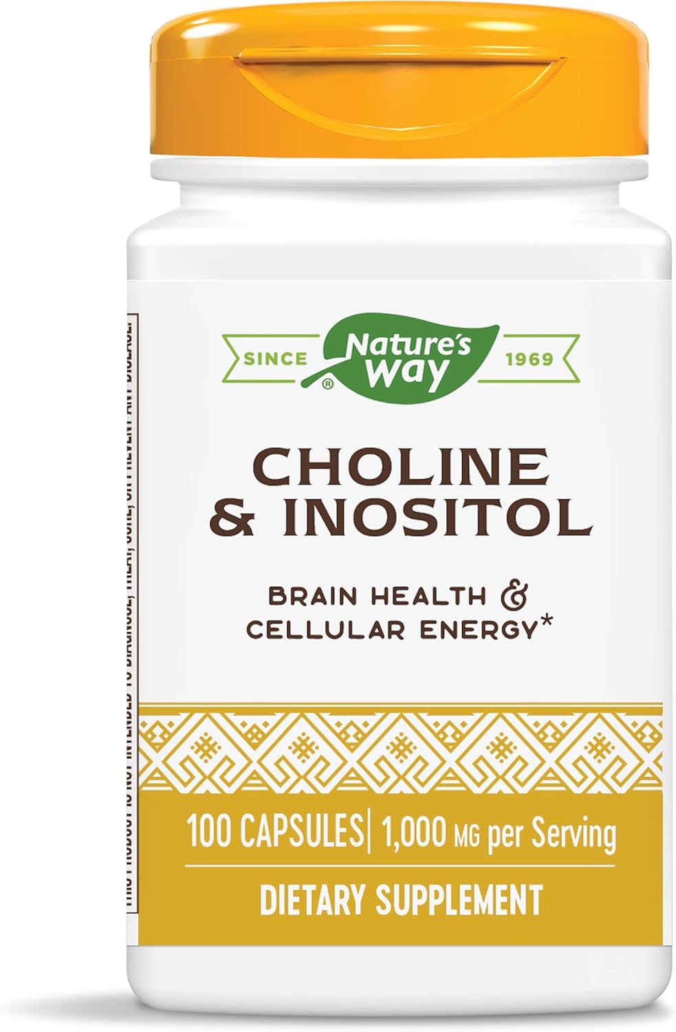 Amazon.com: Nature’s Way Choline & Inositol, Brain Health*, Cellular ...