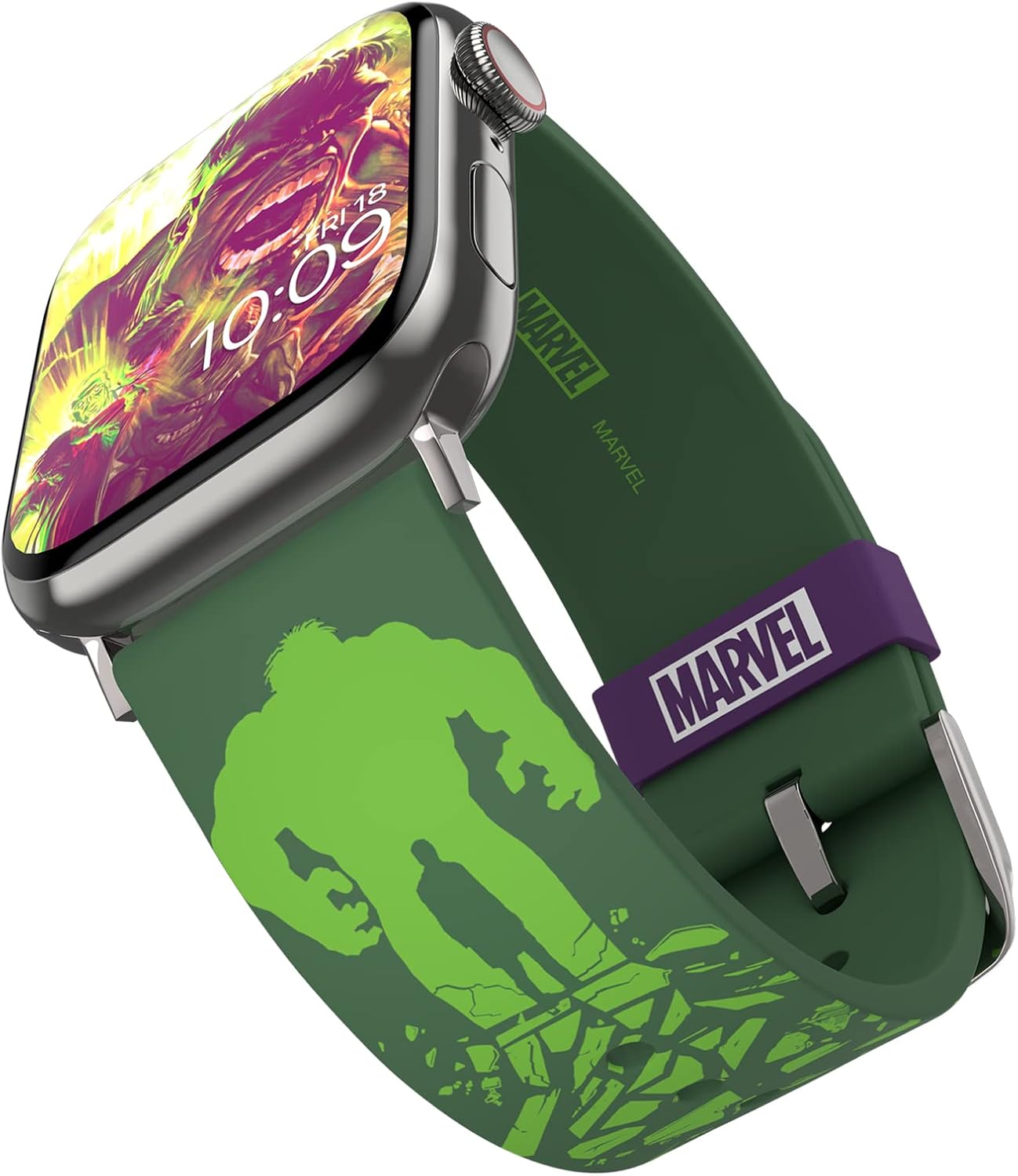 Amazon.com: Marvel – Hulk Smartwatch Band - Officially Licensed ...