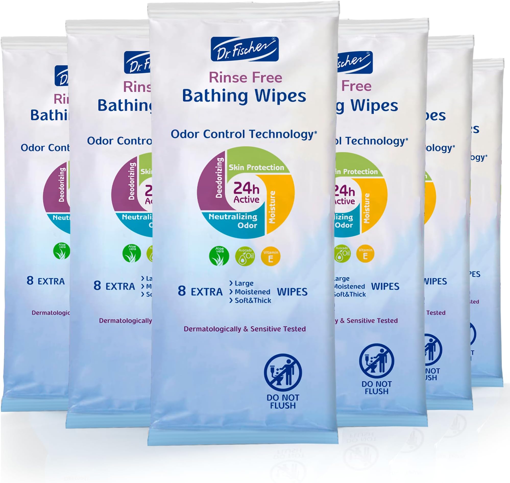 Amazon.com: Wash Yo Self Body Wipes - Individually Packaged Disposable ...