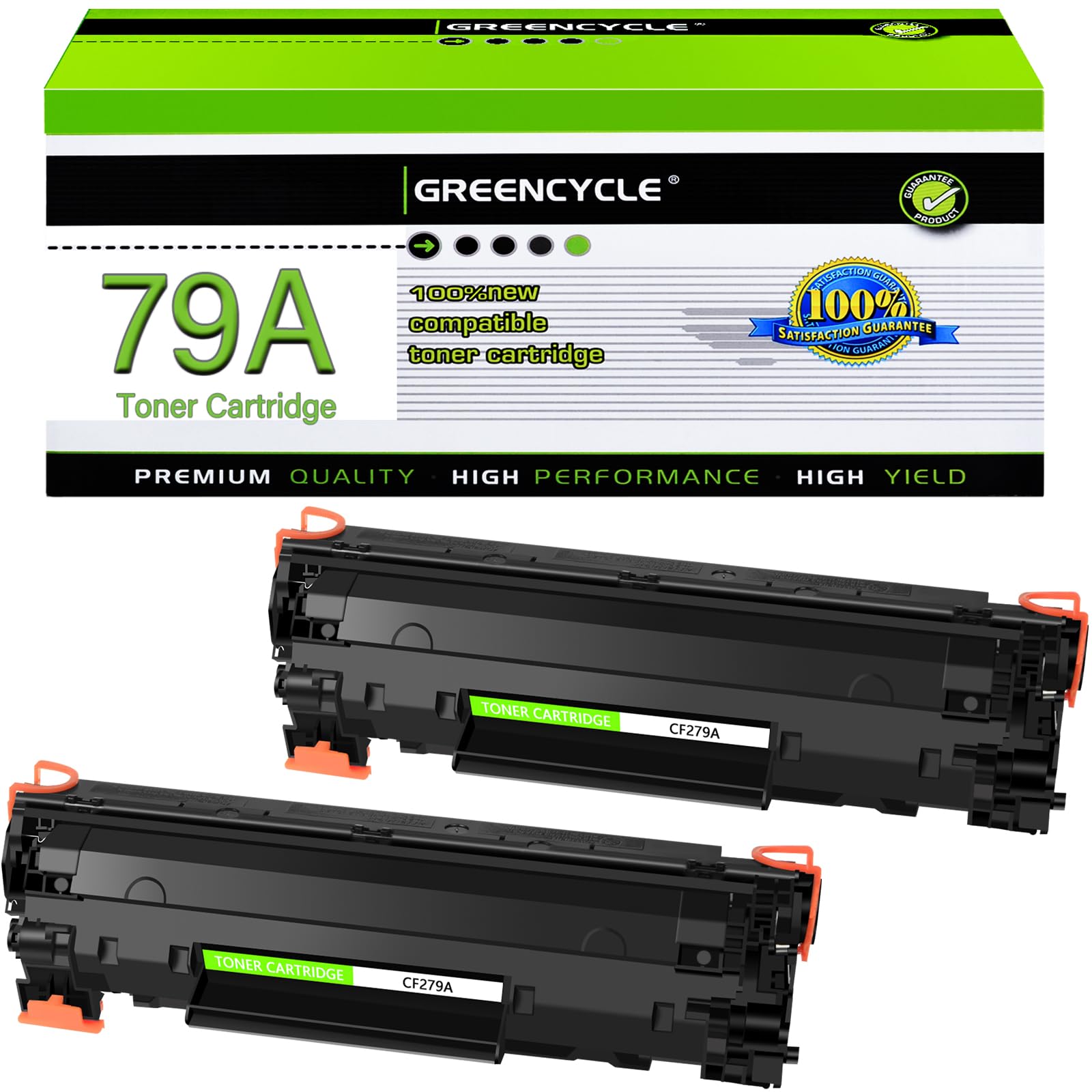 Amazon.com: greencycle 79A Compatible Toner Cartridge Replacement for ...