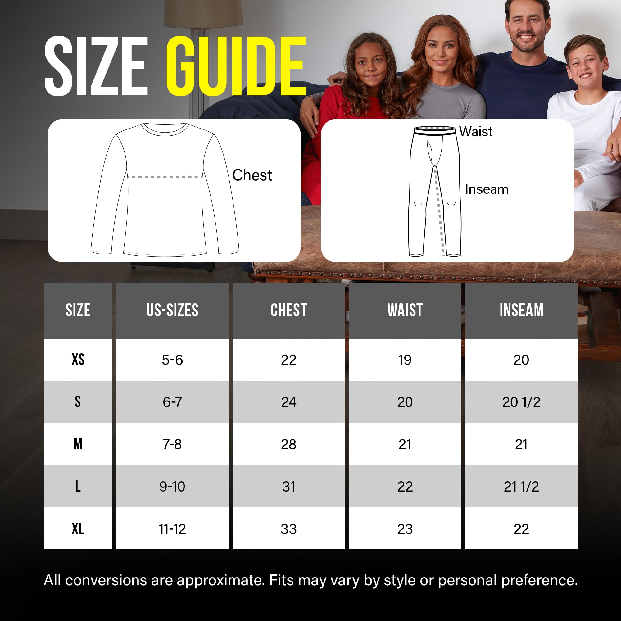 Snapklik.com : Thermajohn Thermal Underwear For Kids, Boys Thermal ...