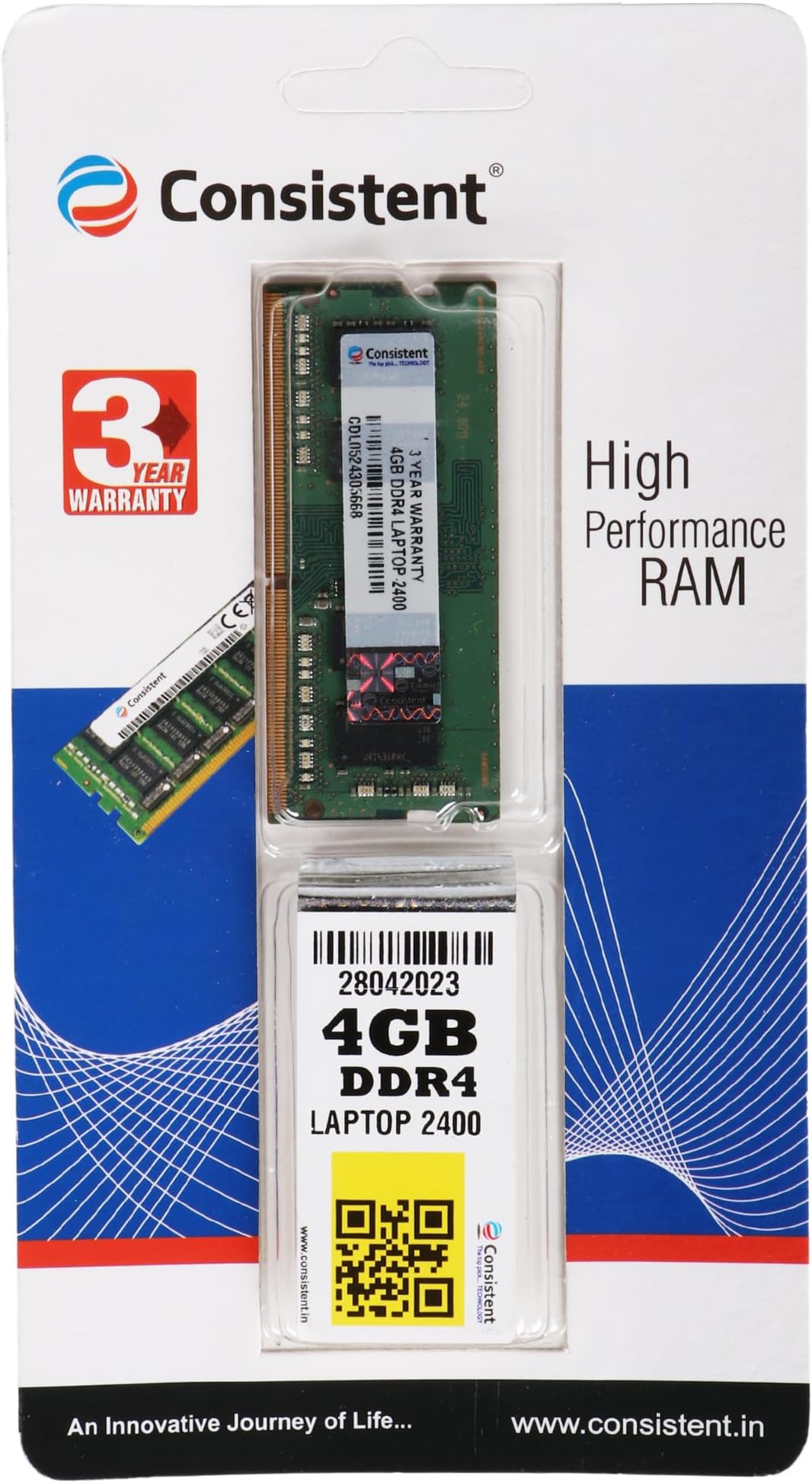 Consistent 8GB DDR4, Desktop RAM,2400Mhz : Amazon.in: Computers ...