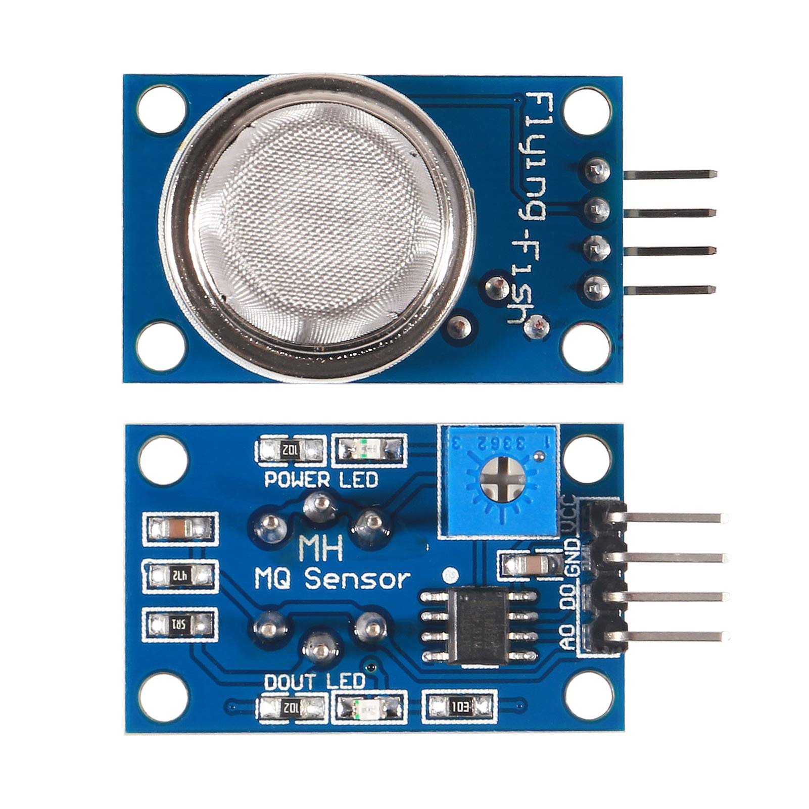 Snapklik.com : ACEIRMC 5pcs MQ-2 Gas And Smoke Analog Sensor Breakout Board For Arduino ...