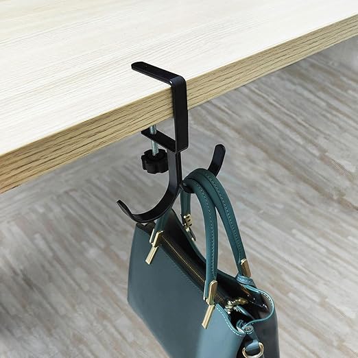 Amazon.com: KISOY Purse Hook for Table Handbag Hangers Purse Hanger for ...