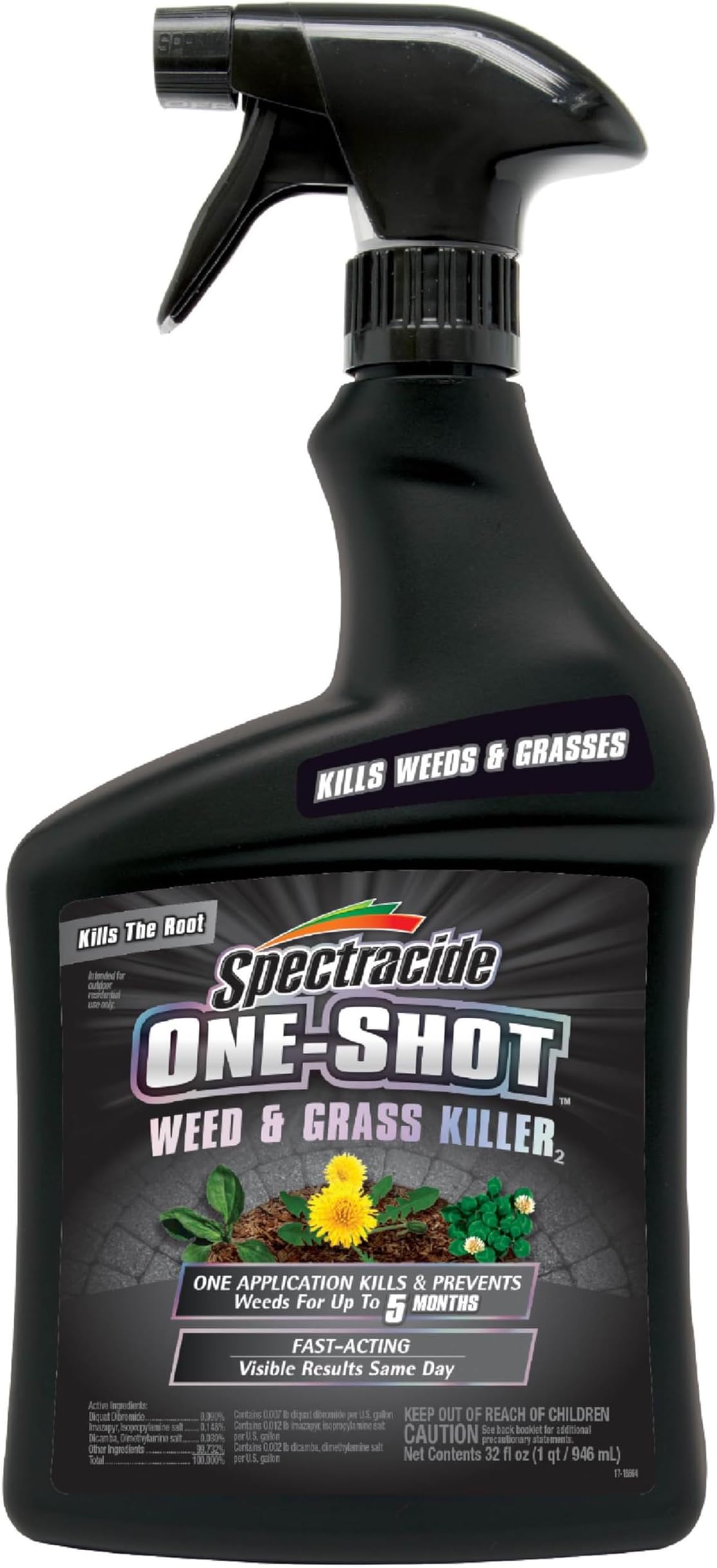 Amazon.com : Pulverize Weed Killer Spray for Lawns - Safe on Grass ...