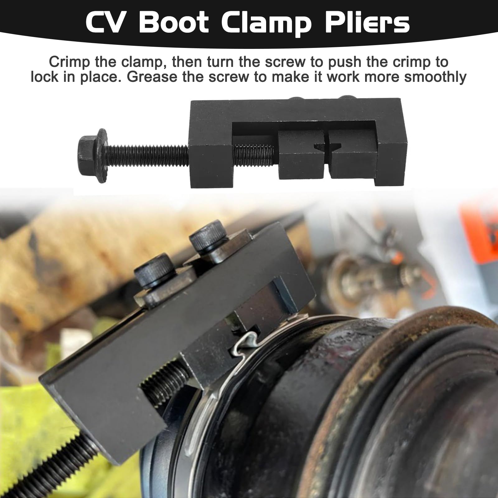 Snapklik.com : CV Boot Clamp Pliers Tool, Drive Shaft CV Axle Boot ...