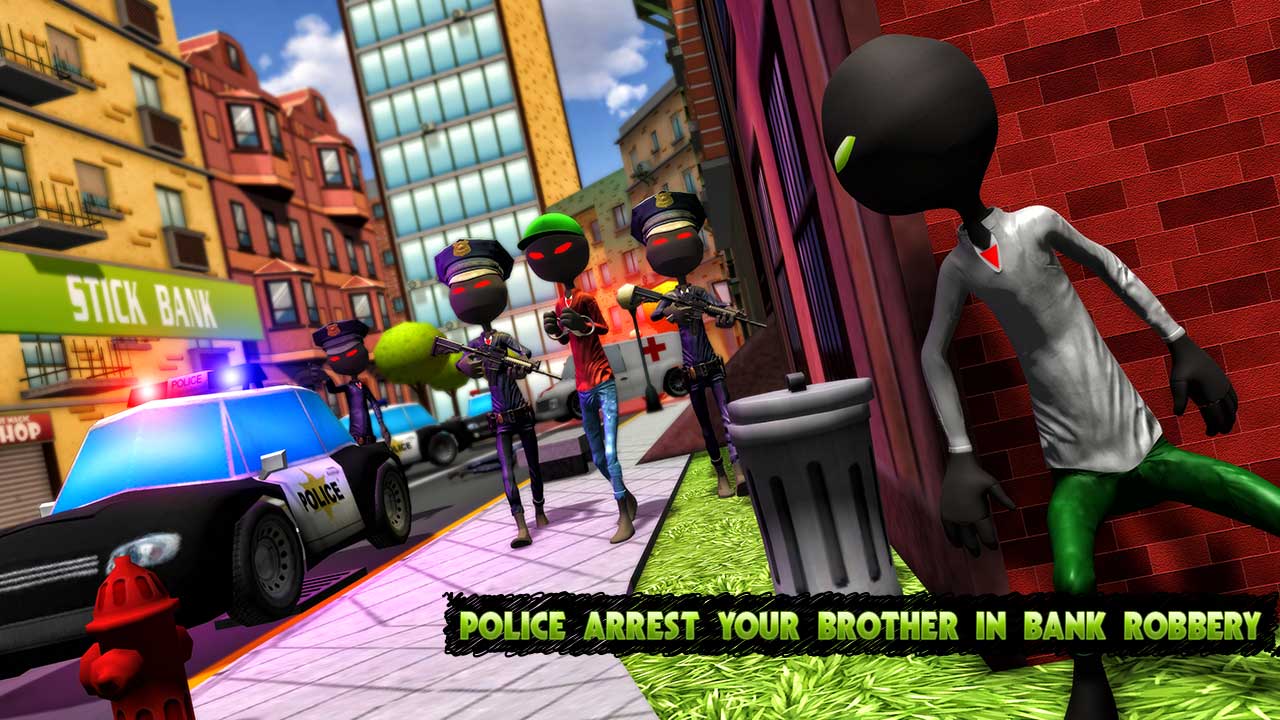 Prison Escape Survival Mission Adventure 3D: Shadow Stickman Prisoner ...