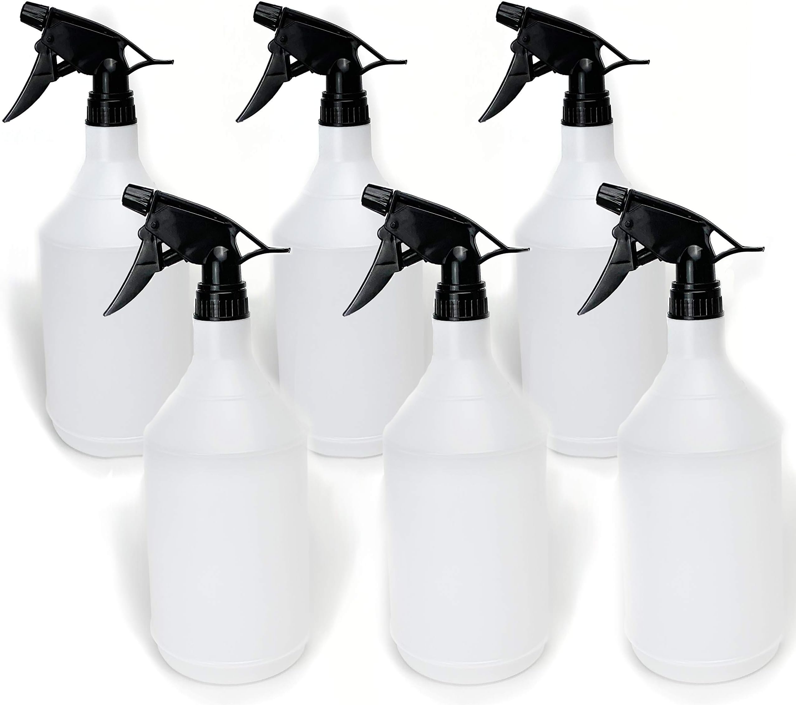 ASC - 6pcs 1L Spray Bottles - With Adjustable Nozzle, Frost Resistant ...