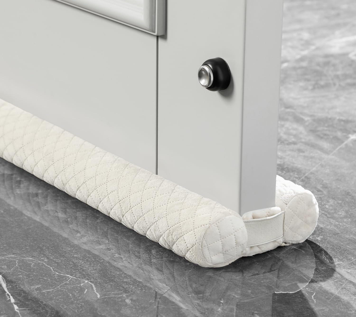 Amazon.com: Ciieyuo® Door Draft Stopper – Premium Velour Under Door Gap ...