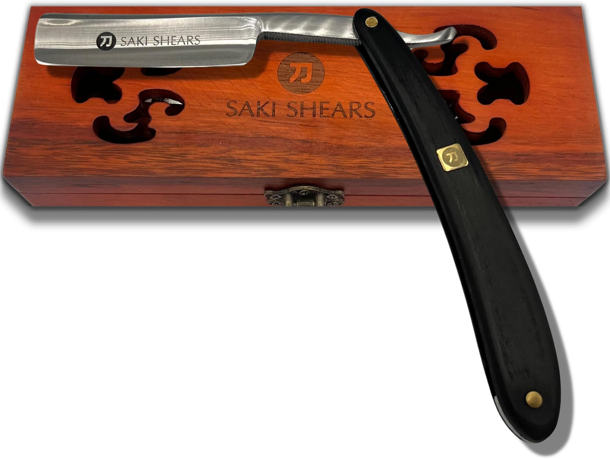 Amazon.com: Saki Shears Professional Straight Razor for Men - Barber ...