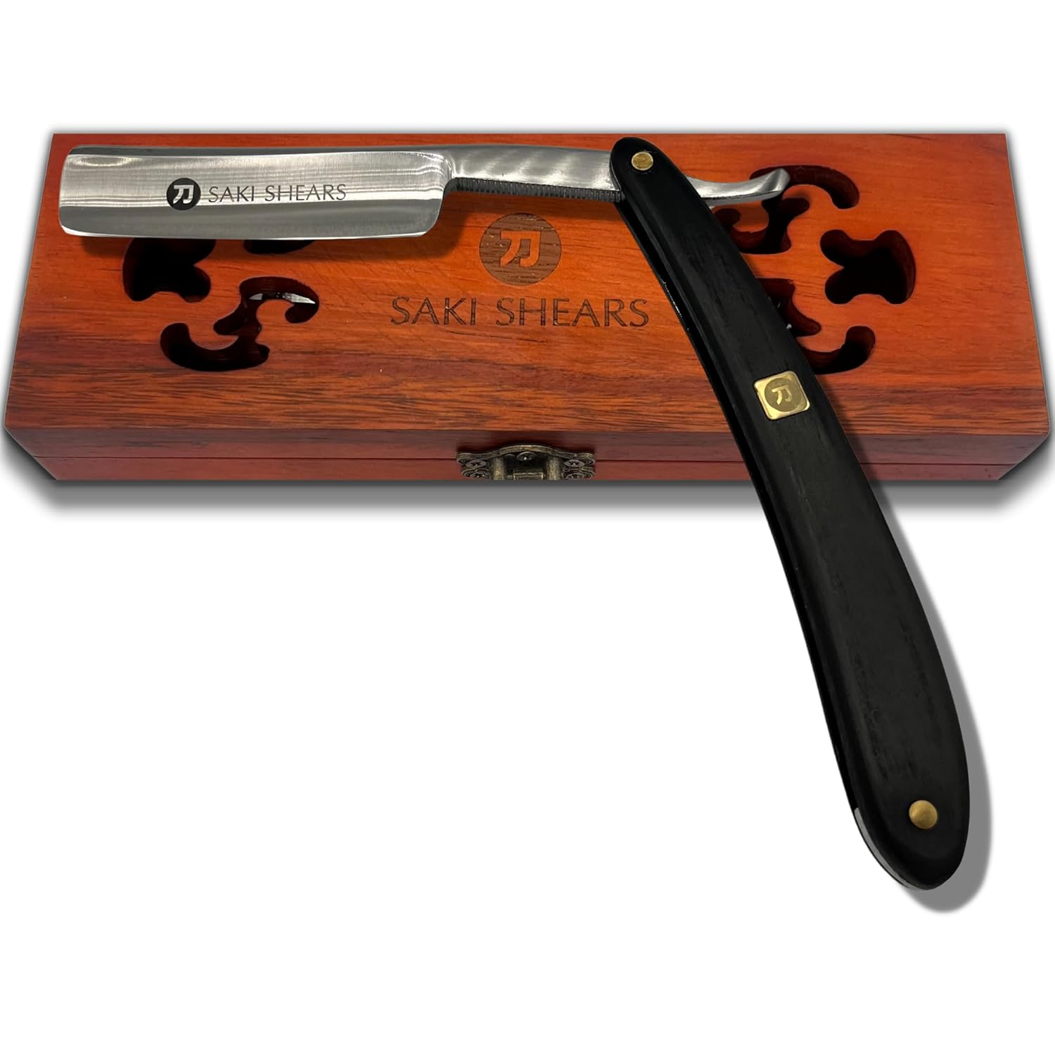 Amazon.com: Saki Shears Professional Straight Razor for Men - Barber ...