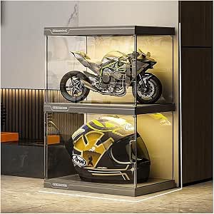 Amazon.com : EAS1SOOPE Motorcycle Helmet Display Case Tower, Helmet ...