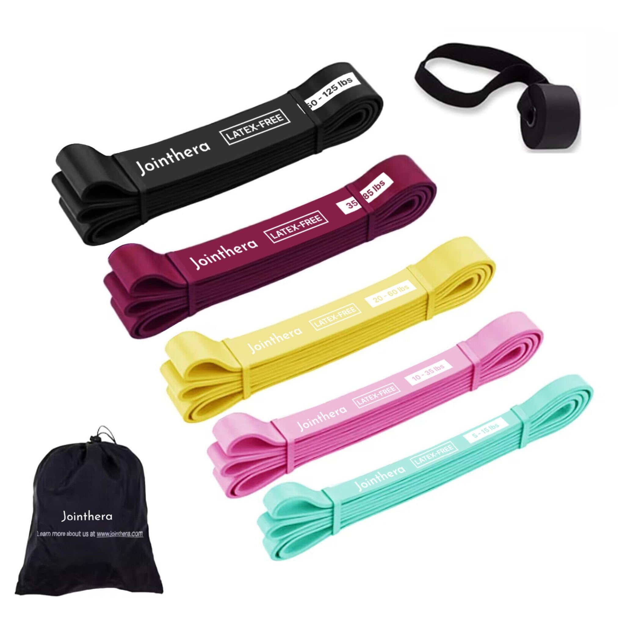 Snapklik.com : JOINTHERA Premium Latex Free Resistance Bands For ...