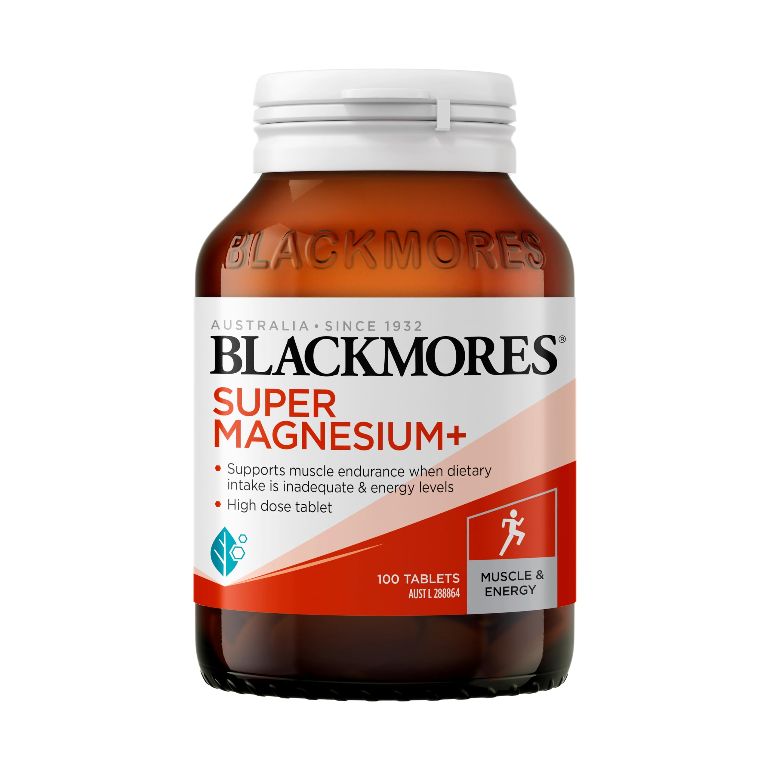 Blackmores Super Magnesium+ | Supports Muscle Health | Maintains Energy ...