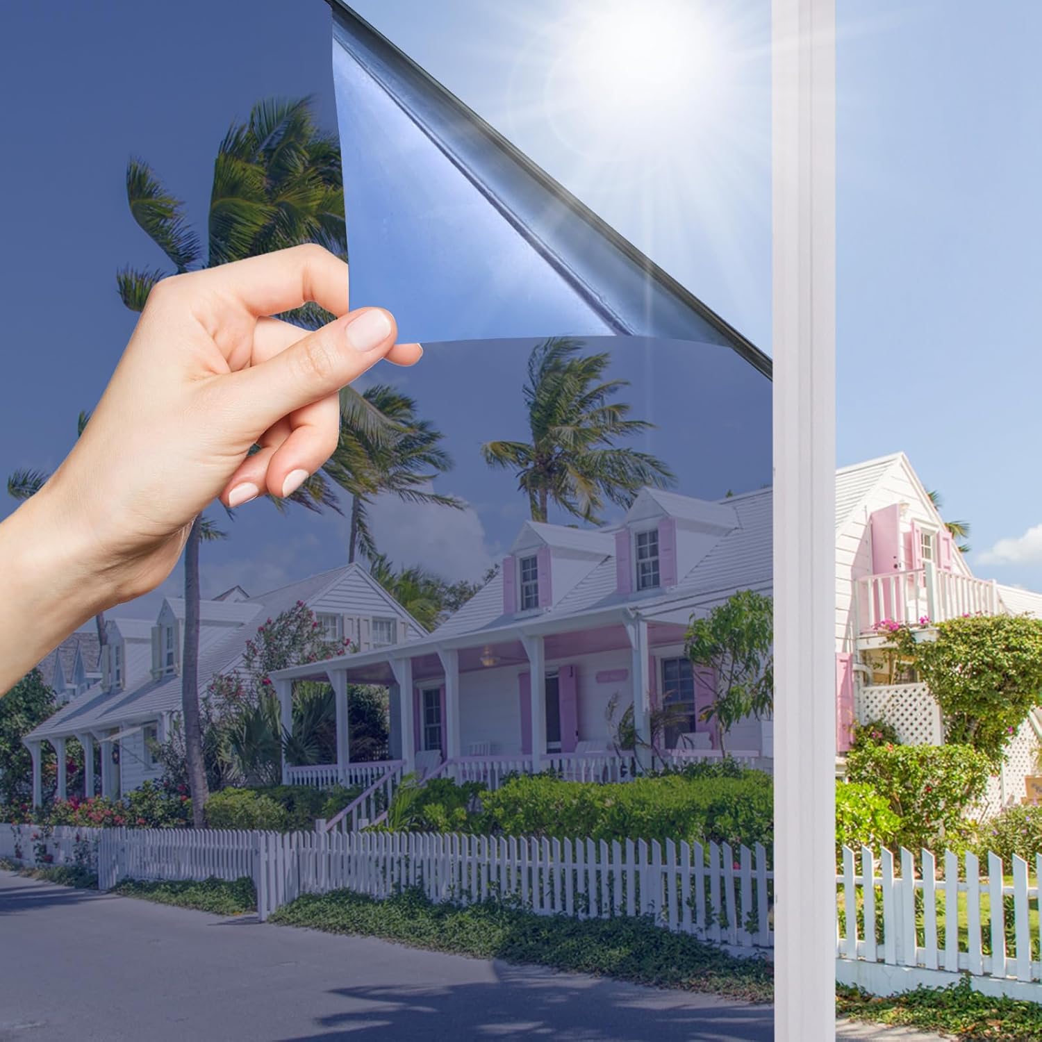 Amazon.com: Lmlpt One Way Window Film Privacy See Out Not in Windows ...