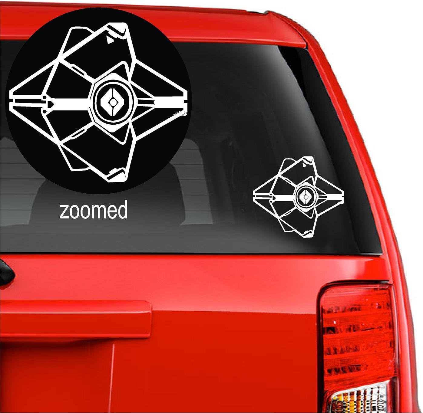 Amazon.com: Destiny Ghost Eyes Up Guardian Vinyl Decal Sticker for wall ...