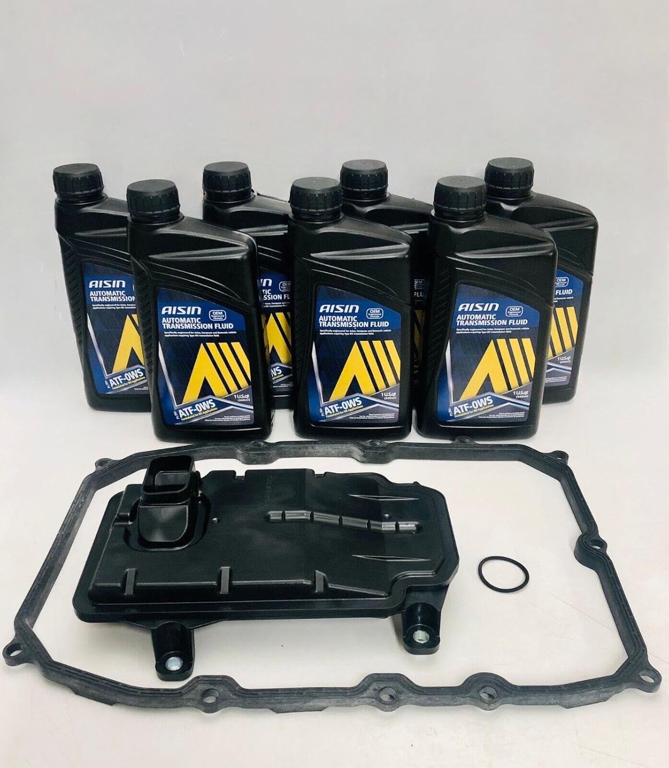 GENUINE 0C8 TR80 AUTOMATIC GEARBOX OIL 7L FILTER GASKET AISIN OEM 0WS ...