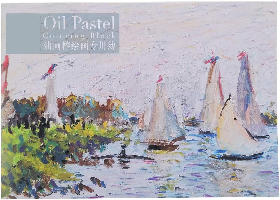 Oil Pastel Paper, A4 Pastel Paper Pad for Oil Pastel Painting Drawing ...