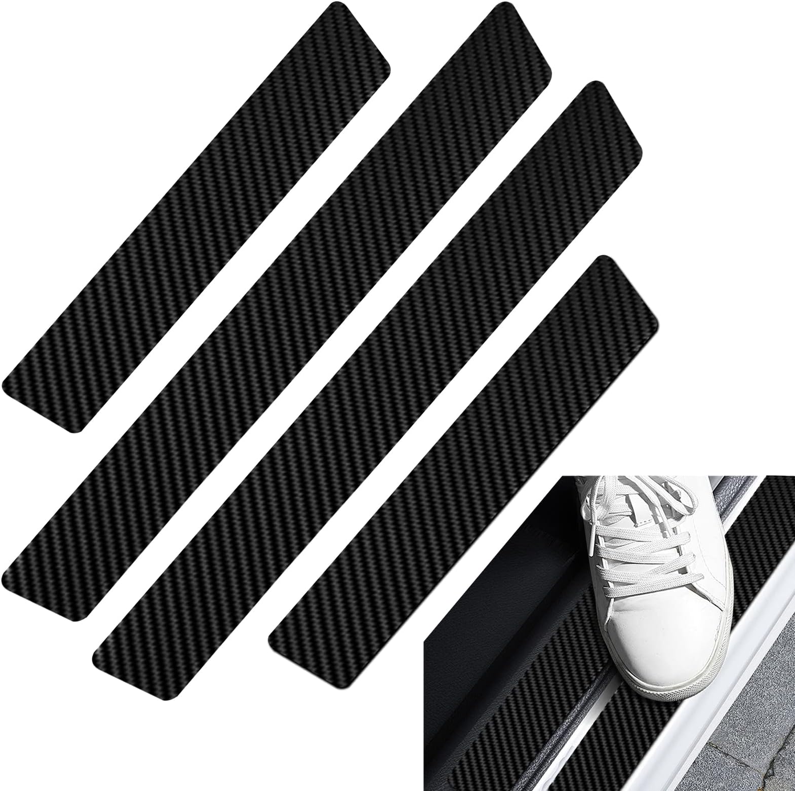 Amazon.com: Car Door Sill Protector, 4PCS Automotive Anti-Collision ...