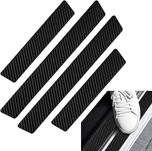 Door Sill Protector, 4PCS Automotive Anti-Collision Strip for Door Edge ...