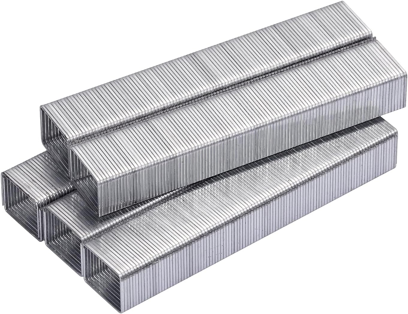 Flutesan 1000 Pcs 3/8'' Stainless Steel Staples Type 53 Heavy Duty ...