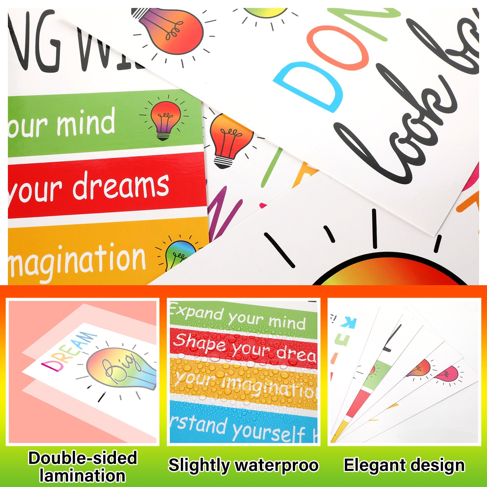 Snapklik.com : 12 Light Bulb Moments Inspirational Quotes Posters For ...