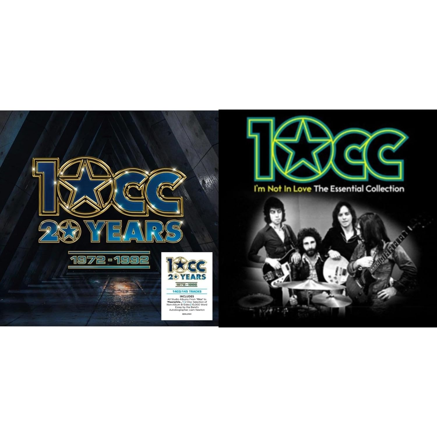 10Cc - 20 Years: 1972 - 1992 & I'm Not In Love: Essential Collection ...