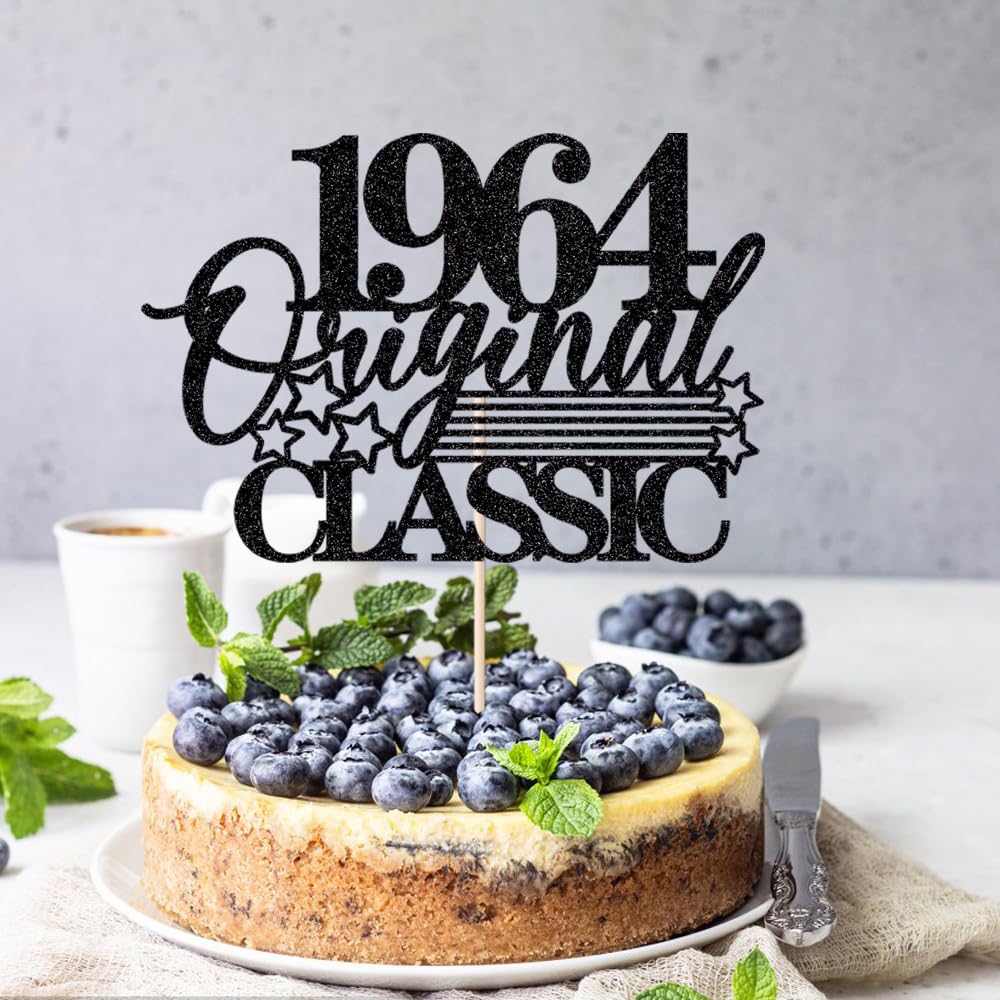 Snapklik.com : Classic 1964 Original Cake Topper, Happy 61st Birthday ...