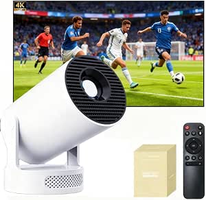Amazon.com: Mini 210° Smart Projector with Extra Large-Screen Display ...