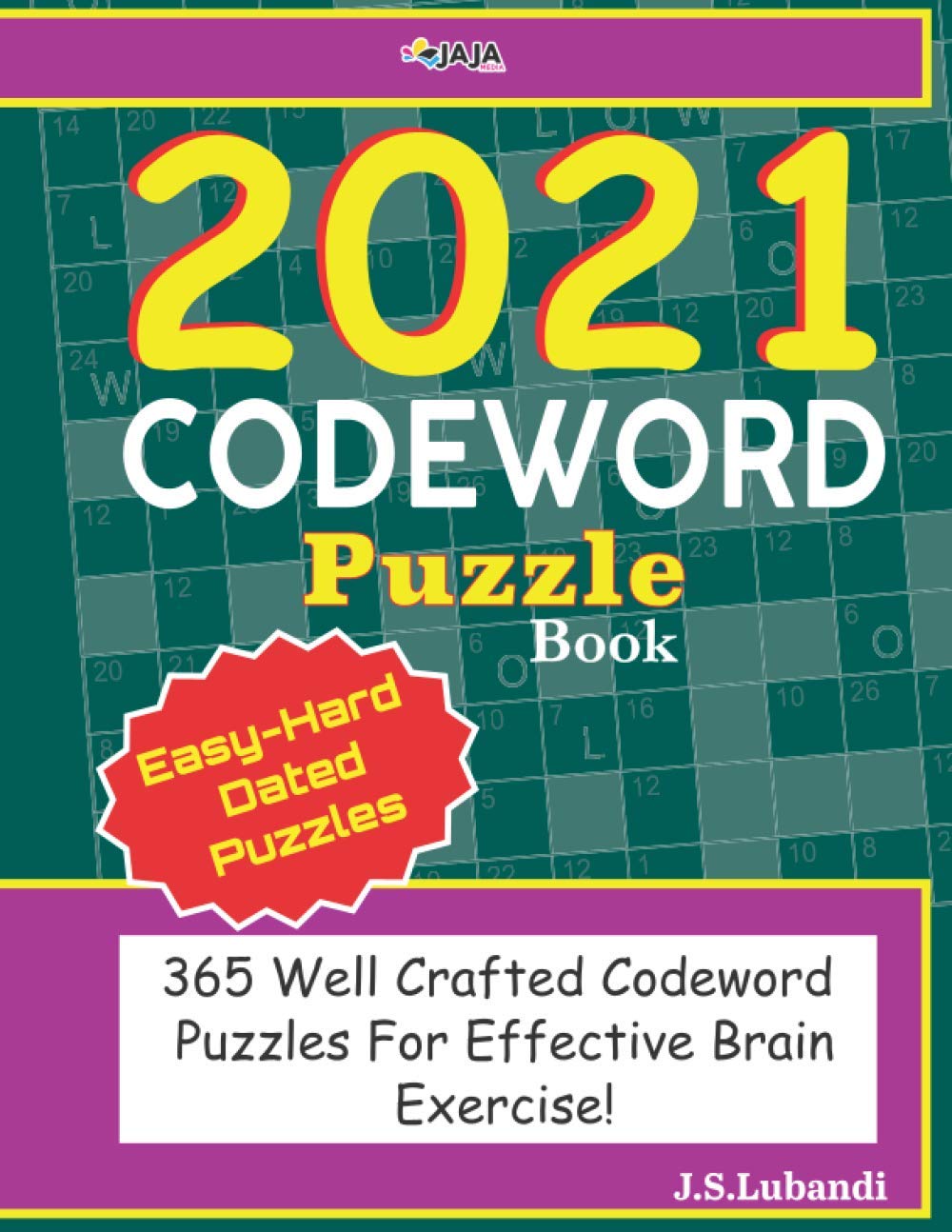 2021 CODEWORD Puzzle Book: 365 Well Crafted Codeword Puzzles For ...