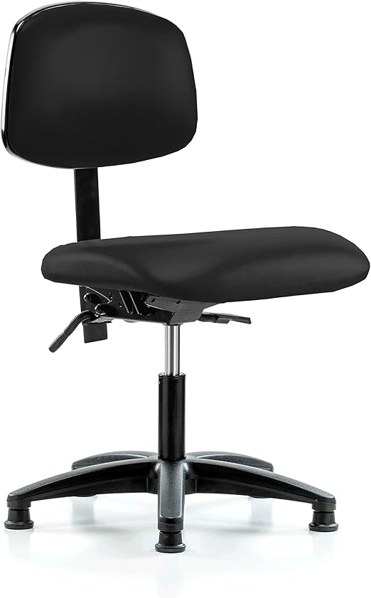Amazon.com: Perch Stationary Lab Chair with Adjustable Back Support ...