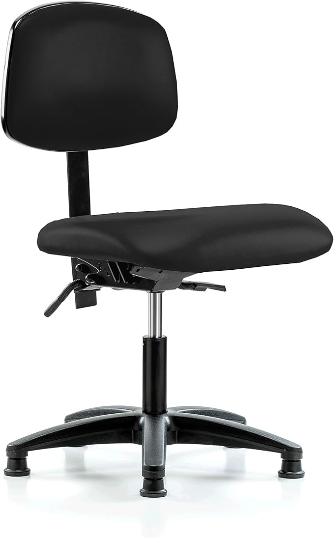 Amazon.com: Perch Stationary Lab Chair with Adjustable Back Support ...