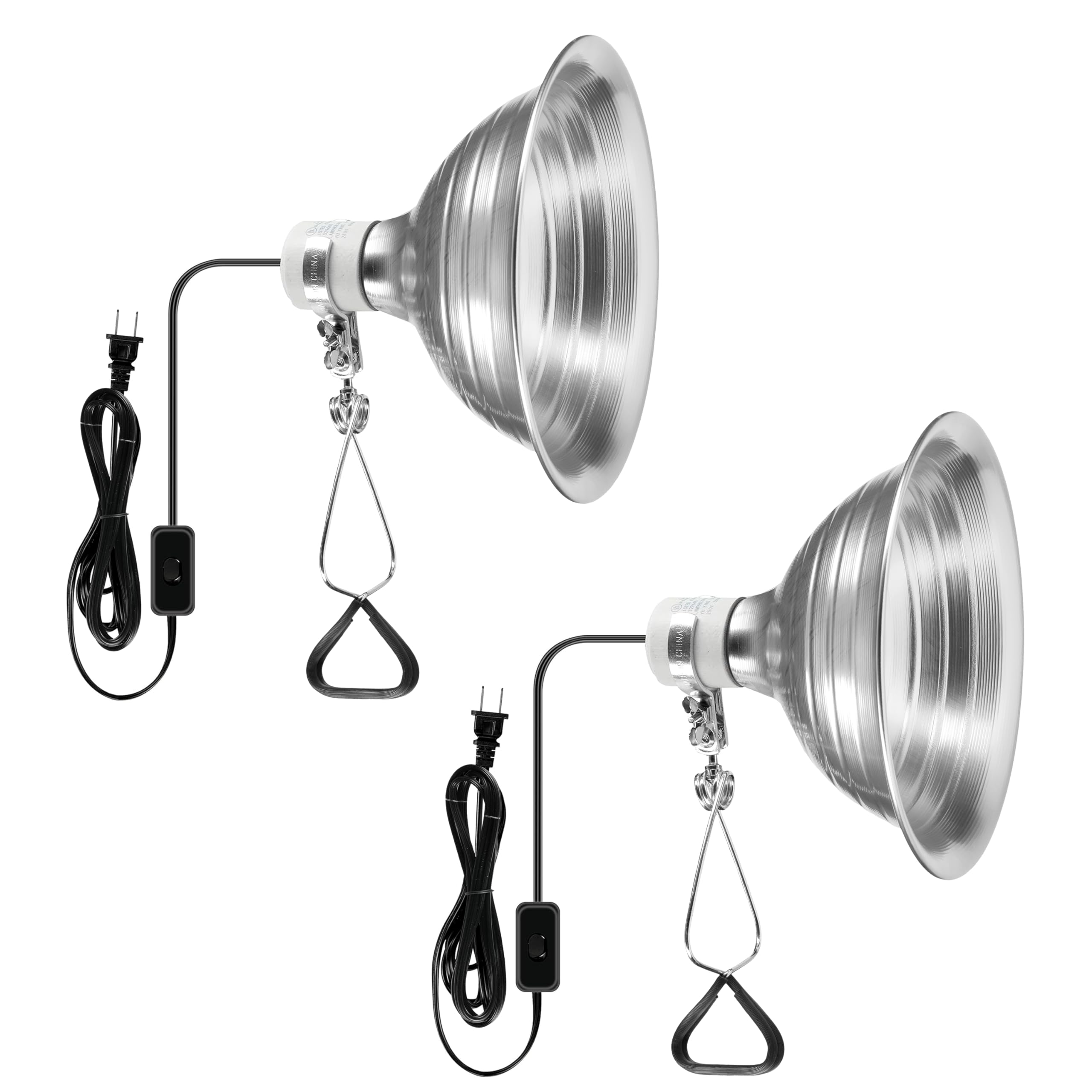 Amazon.com: Simple Deluxe Clamp Lamp Light with 8.5 Inch Aluminum ...